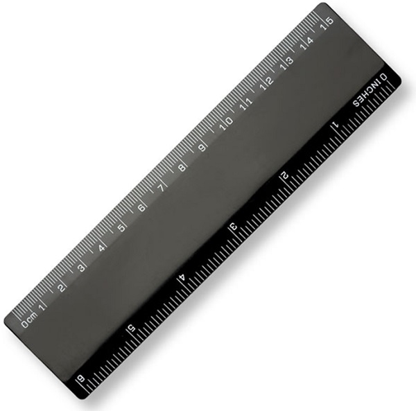 15cm Plastic Ruler - ONLY PENS