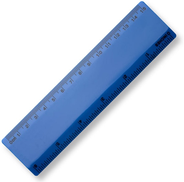 15cm Plastic Ruler - ONLY PENS