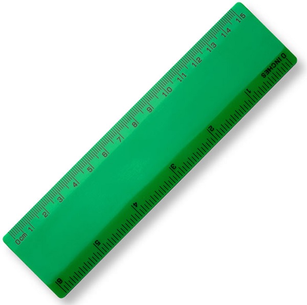 15cm Plastic Ruler - ONLY PENS