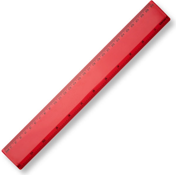30CM PLASTIC RULER - ONLY PENS