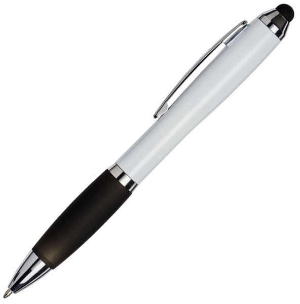 Curvy Stylus – White Barrel - ONLY PENS