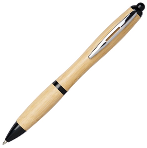 Curvy Bamboo Ballpoint Pen - ONLY PENS