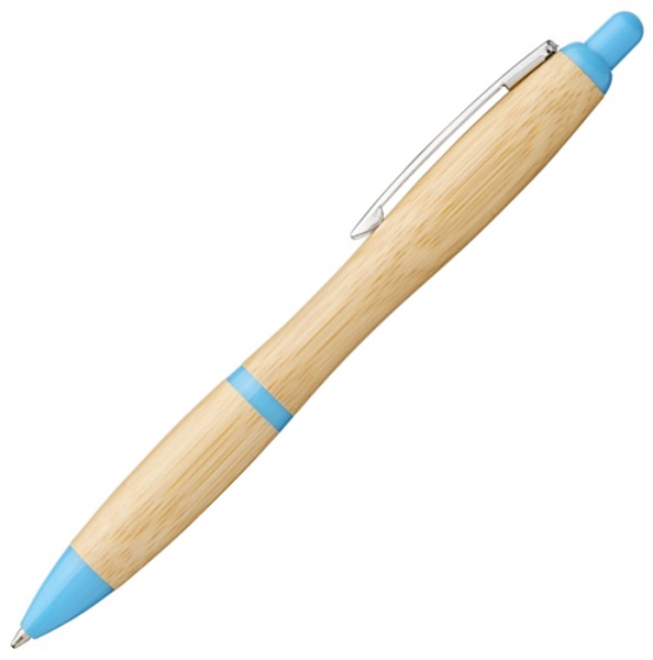 Curvy Bamboo Ballpoint Pen - ONLY PENS